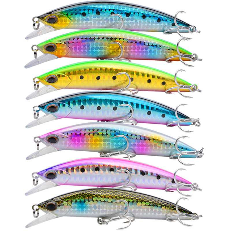 2pc 30g 10.2cm sinking minnow lure suitable for salty and fresh water ...